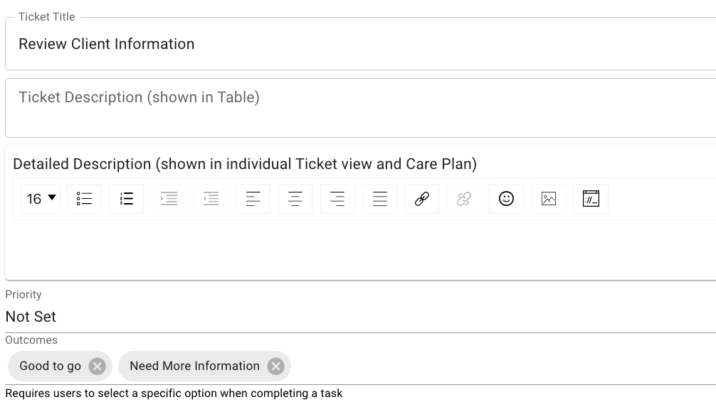 Tickets: Setting Ticket Outcomes – Tellescope