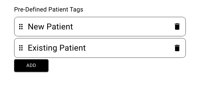 Settings: Pre-Defined Tags – Tellescope